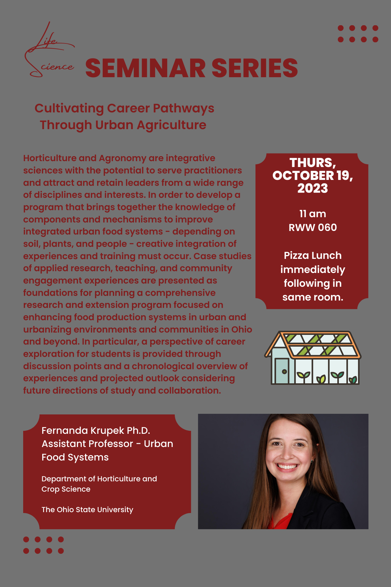 Life Science Seminar Series – Department of Biology