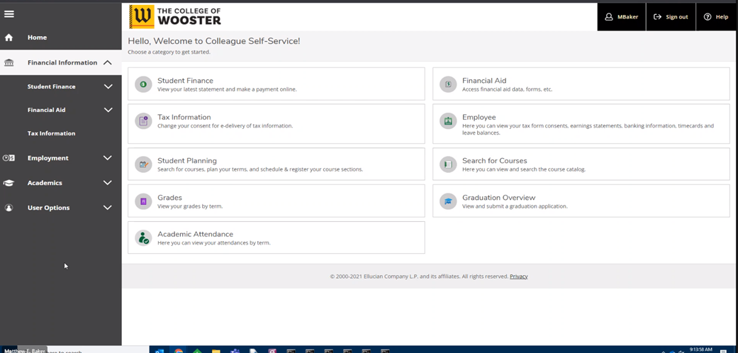 Student Account Proxy Access – Finance and Business