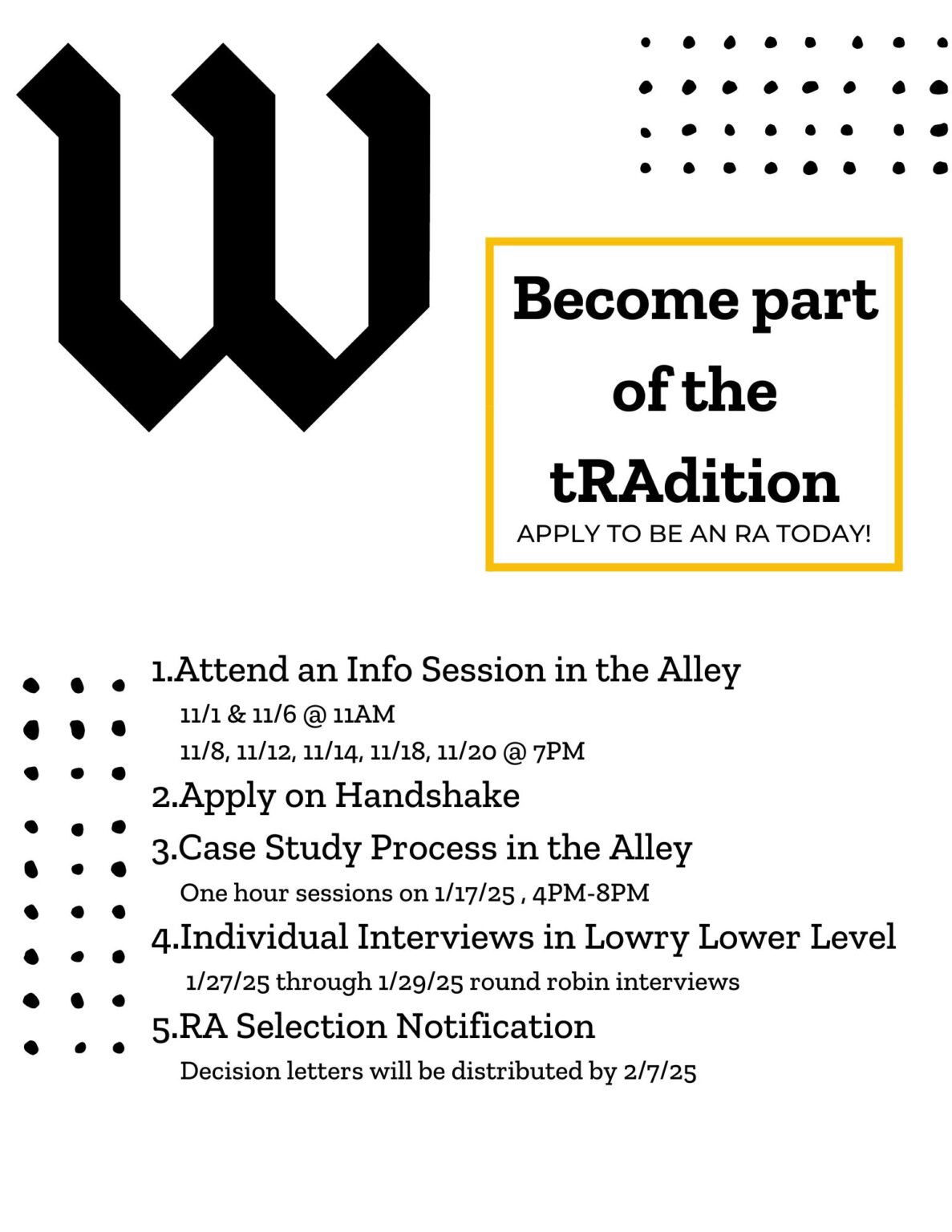 RA Staff Selection – Office of Residence Life