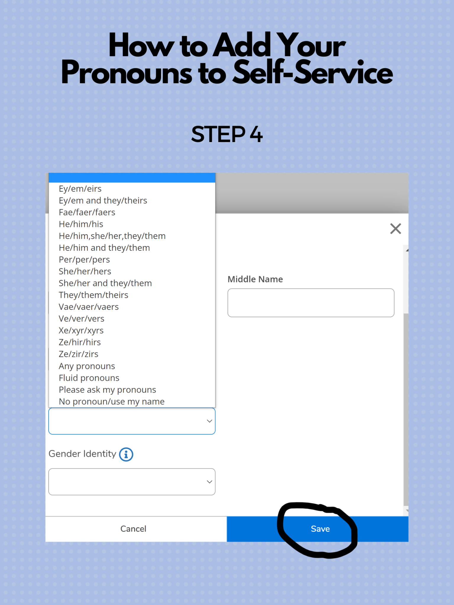 How to Change Your Display Name and How to Add Your Pronouns in Self ...