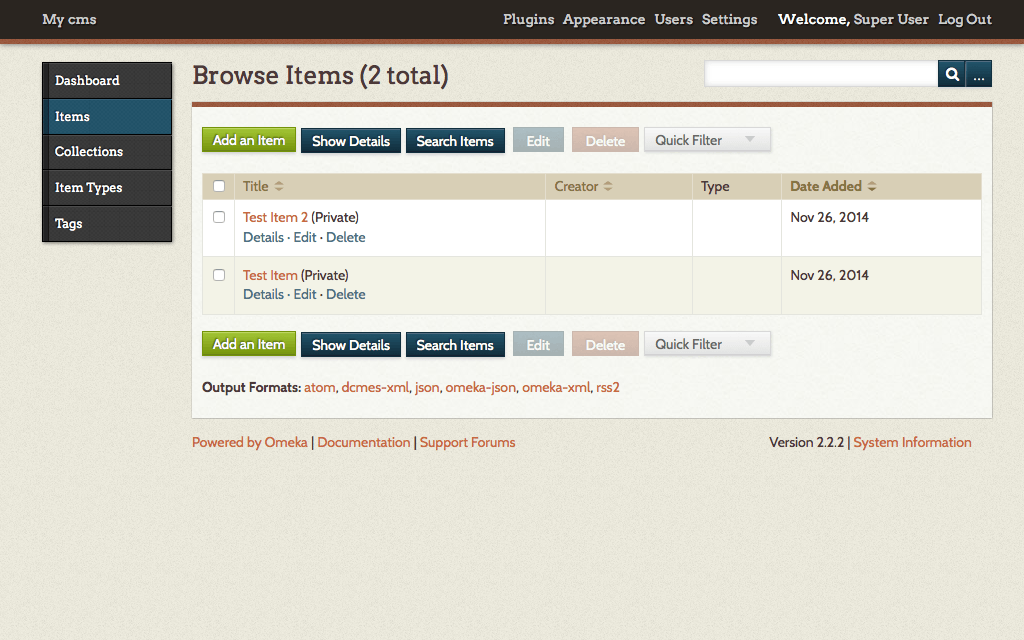 Omeka – Technology@Wooster