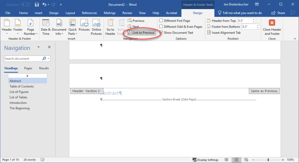 Formatting a double-sided IS – Technology@Wooster