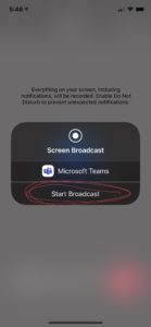 Use a Phone or Tablet as a document camera in Teams – Technology@Wooster