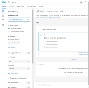 Qualtrics – Technology@Wooster