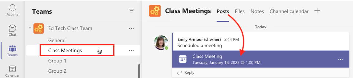 Scheduling a Meeting – Technology@Wooster