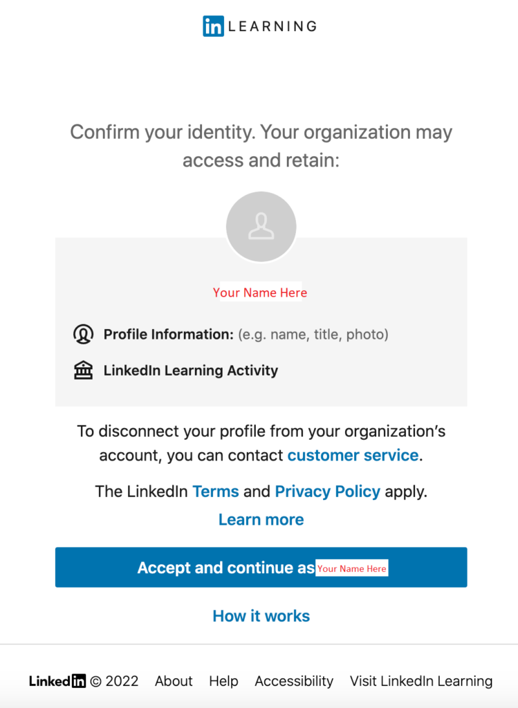 Access Your College of Wooster LinkedIn Learning Account and Connect a LinkedIn Profile ...