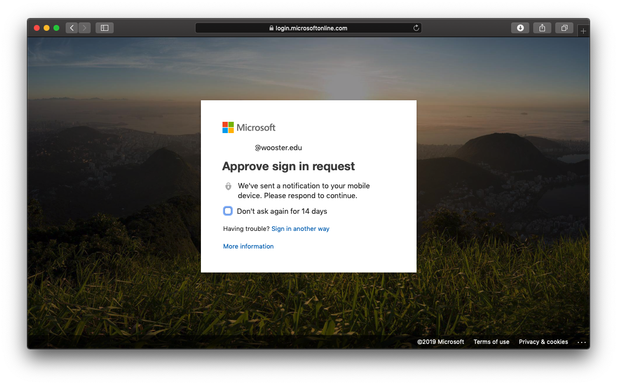 How to setup MFA (Multi-Factor Authentication) – Technology@Wooster