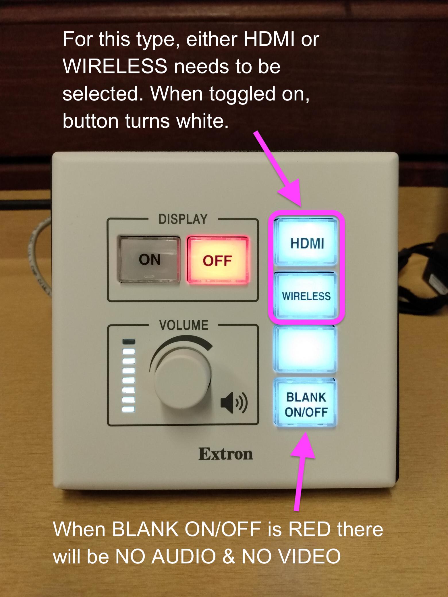 Extron Control Panels – Technology@Wooster