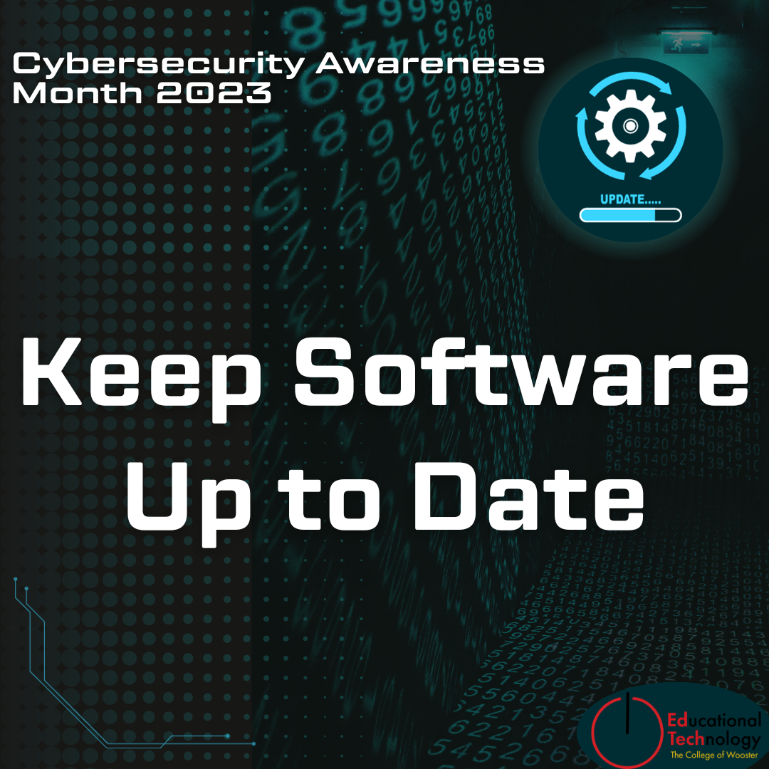 Cybersecurity Awareness Month 2023 Technology Wooster
