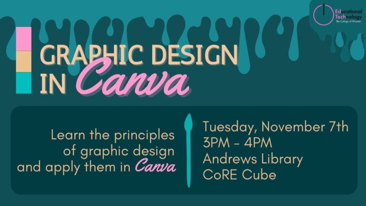 Graphic Design in Canva – Technology@Wooster