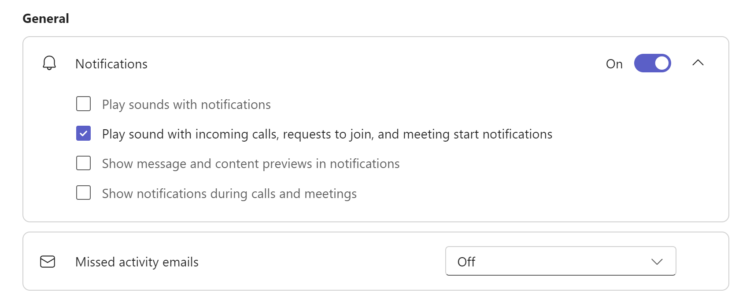 Common Teams Settings – Technology@Wooster