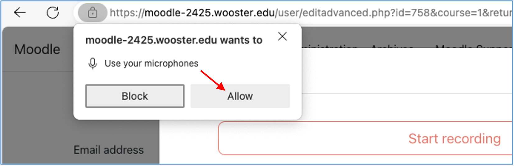 Your Moodle Profile – Technology@Wooster