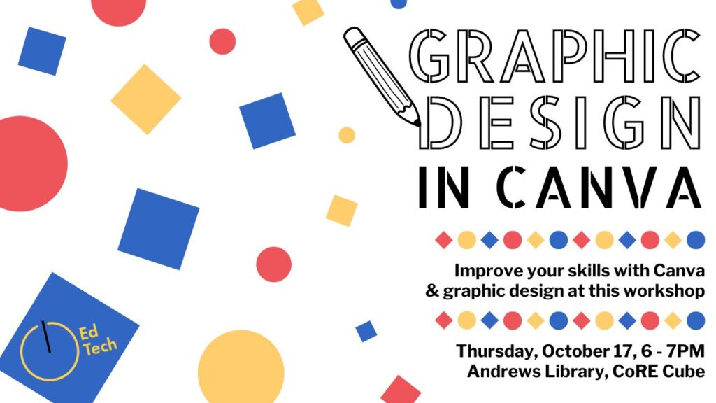 Graphic Design in Canva – Fall 2024 – Technology@Wooster